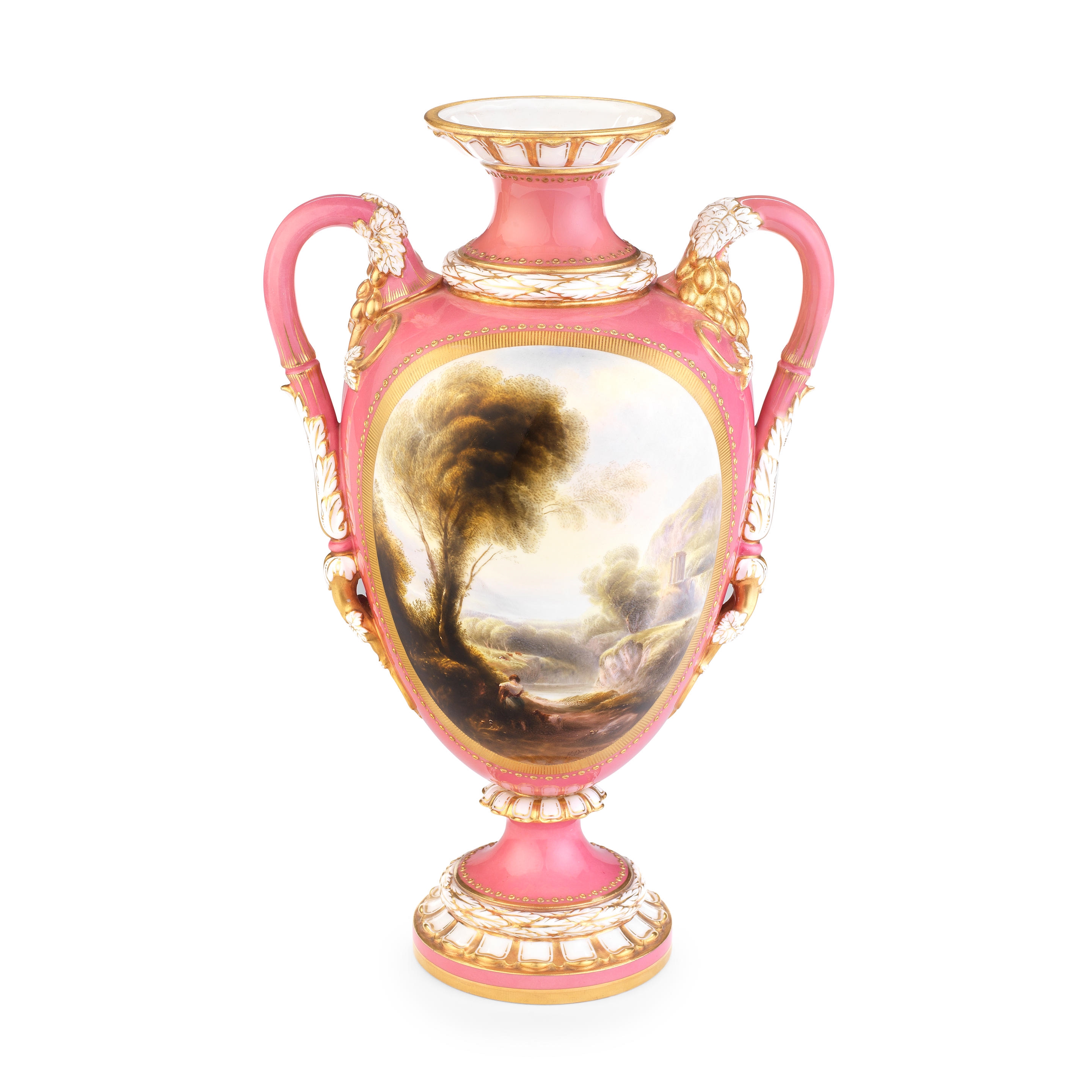 Harry Davis | A Royal Worcester vase by Harry Davis | MutualArt