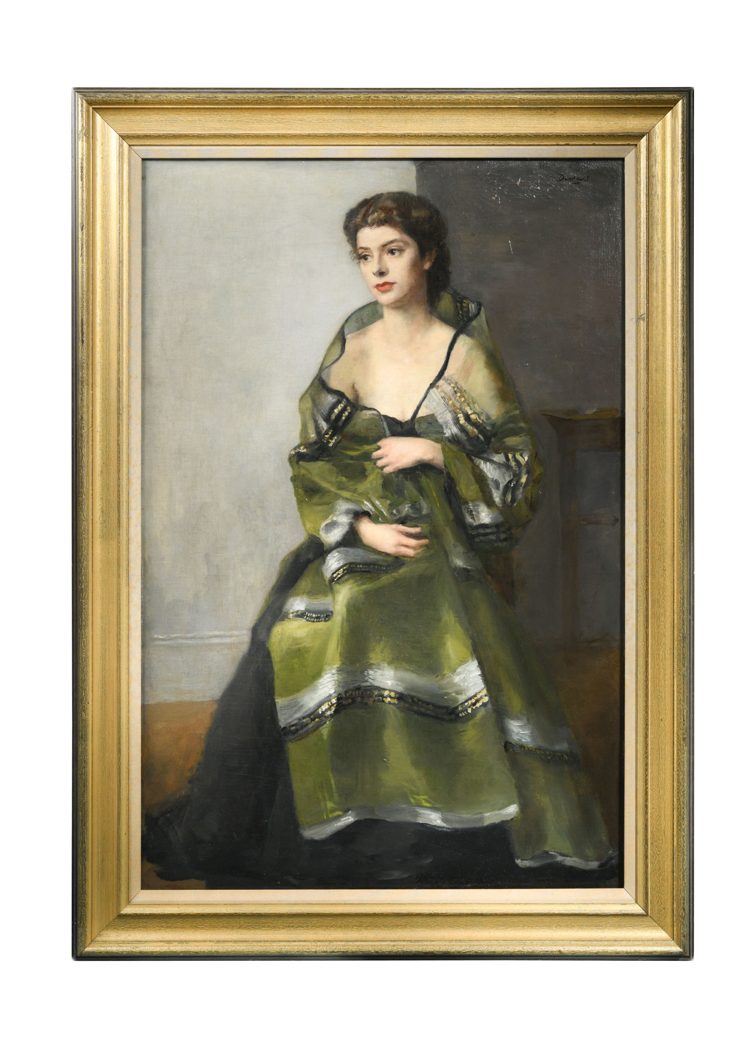 Anthony Devas | Portrait of Sarah Millar (1953) | MutualArt