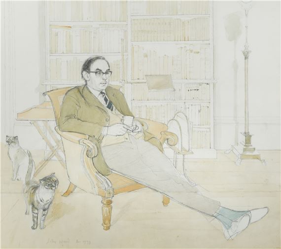 John Stanton Ward | Portrait of Professor Edward John Kenney and his ...