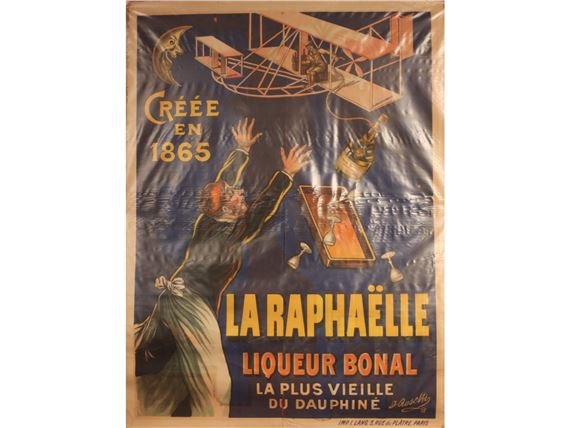 J. Rosetti | Liquer Bonal, (The Wright Brothers Model A Flyer) (1908 ...