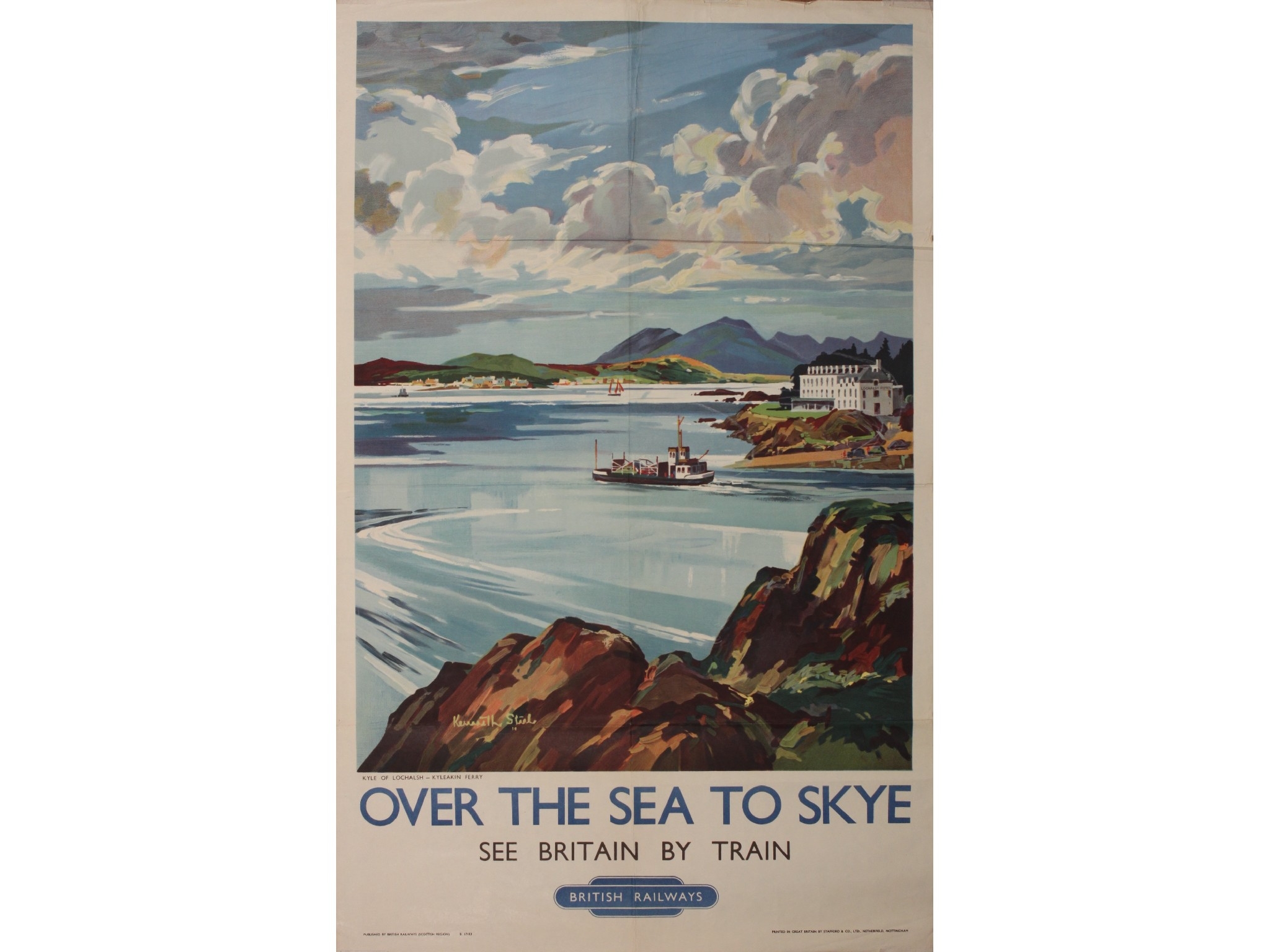 Kenneth Steel | Over The Sea To Skye, Kyle of Lochalsh - kyleakin Ferry ...