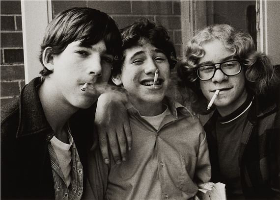 Joseph Szabo | Three smokers (from the series: Almost Grown) (1977 ...