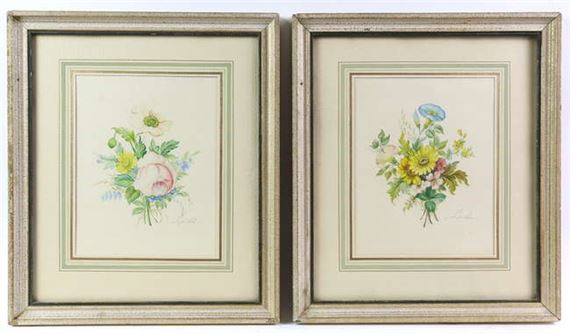 Vittorio Guidotti | pair of still-lifes of flowers | MutualArt