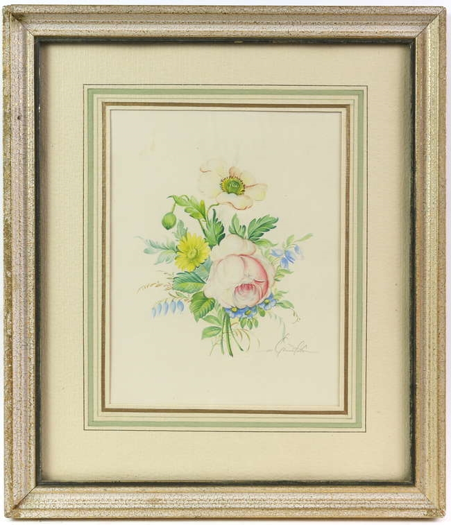 Vittorio Guidotti | pair of still-lifes of flowers | MutualArt