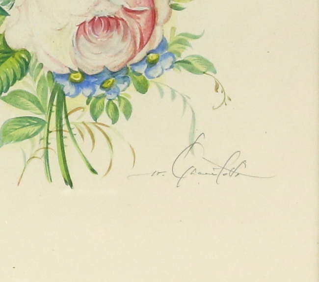 Vittorio Guidotti | pair of still-lifes of flowers | MutualArt