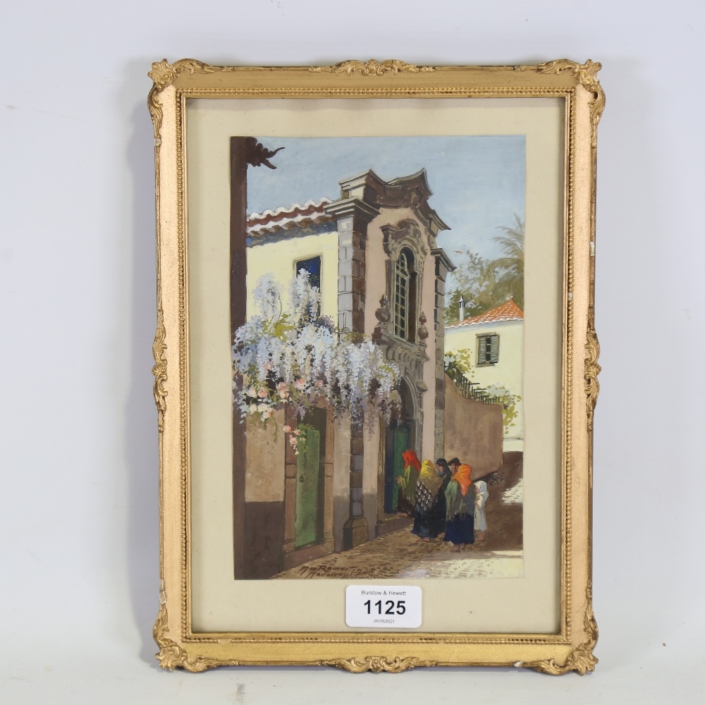 Max Römer | View of Madeira (1953) | MutualArt