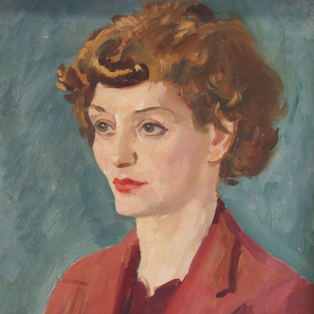 Philip Naviasky | portrait of a woman (Circa 1950) | MutualArt