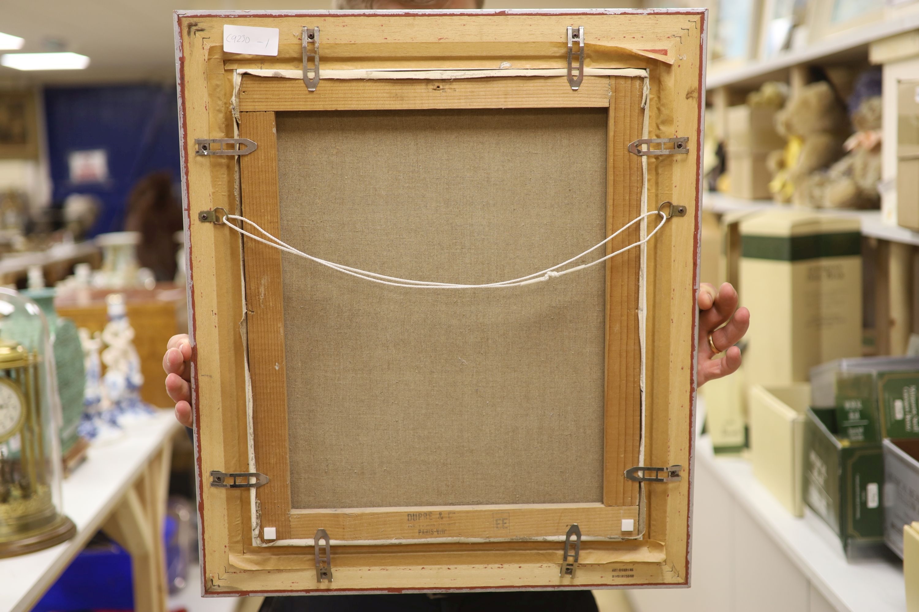 Elizabeth Rouviere | Still life of flowers in a glass vase | MutualArt