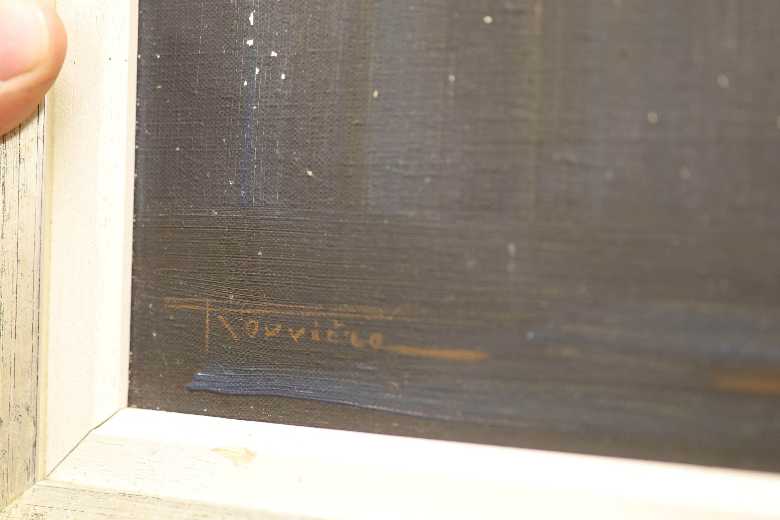 Elizabeth Rouviere | Still life of flowers in a glass vase | MutualArt