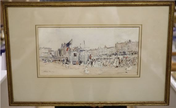 Robert Purves Flint | The Concert Party | MutualArt