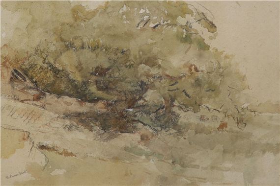 Robert Purves Flint | Rocks and trees | MutualArt