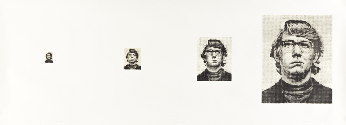 Chuck Close | Keith/Four Times (1975) | MutualArt