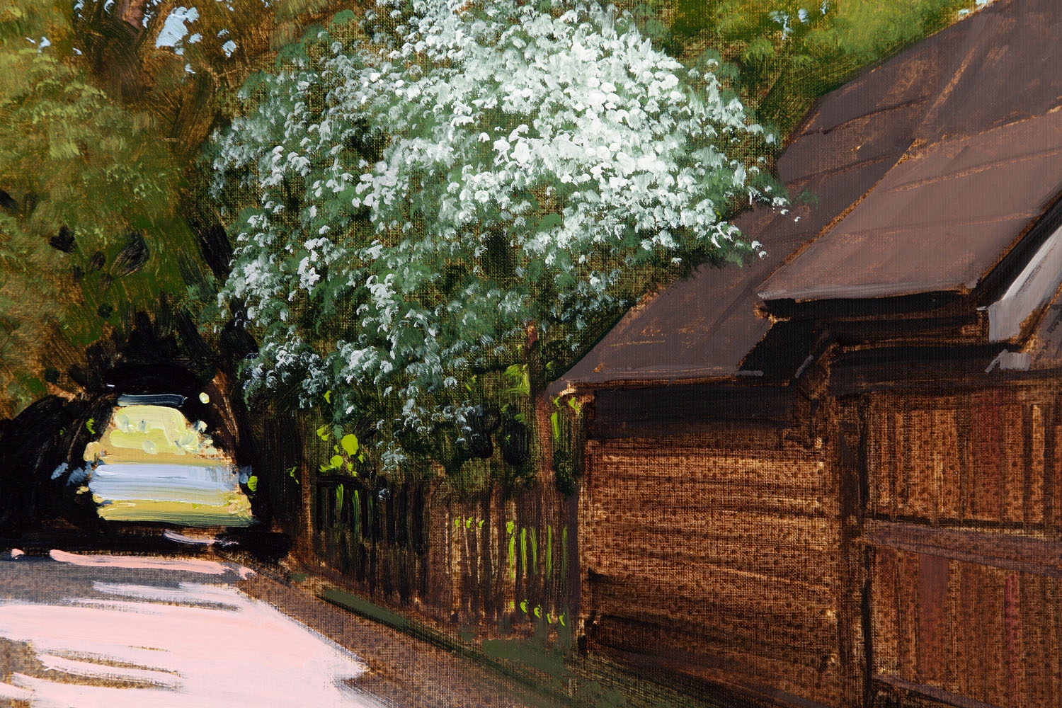 Jan Wolek | Krajobraz z Mięćmierza z Wisłą w tle | MutualArt