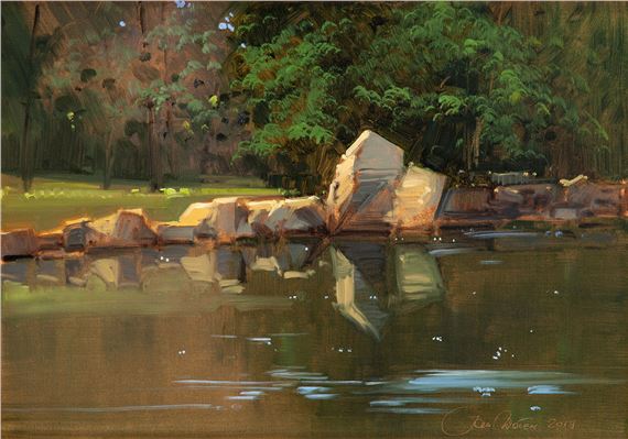 Jan Wolek | Głazy nad Wisłą (2019) | MutualArt