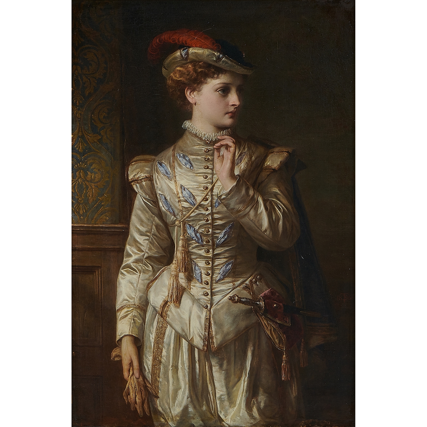 Thomas Francis Dicksee | Lily Langtry as Viola in 12th Night, Twelfth ...