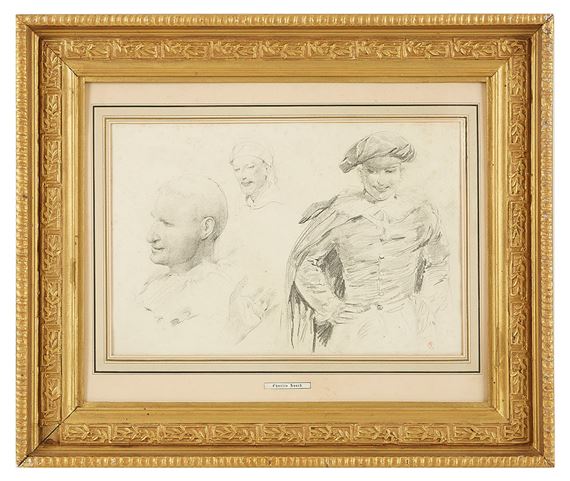 Charles Huard | Etude de personnages | MutualArt