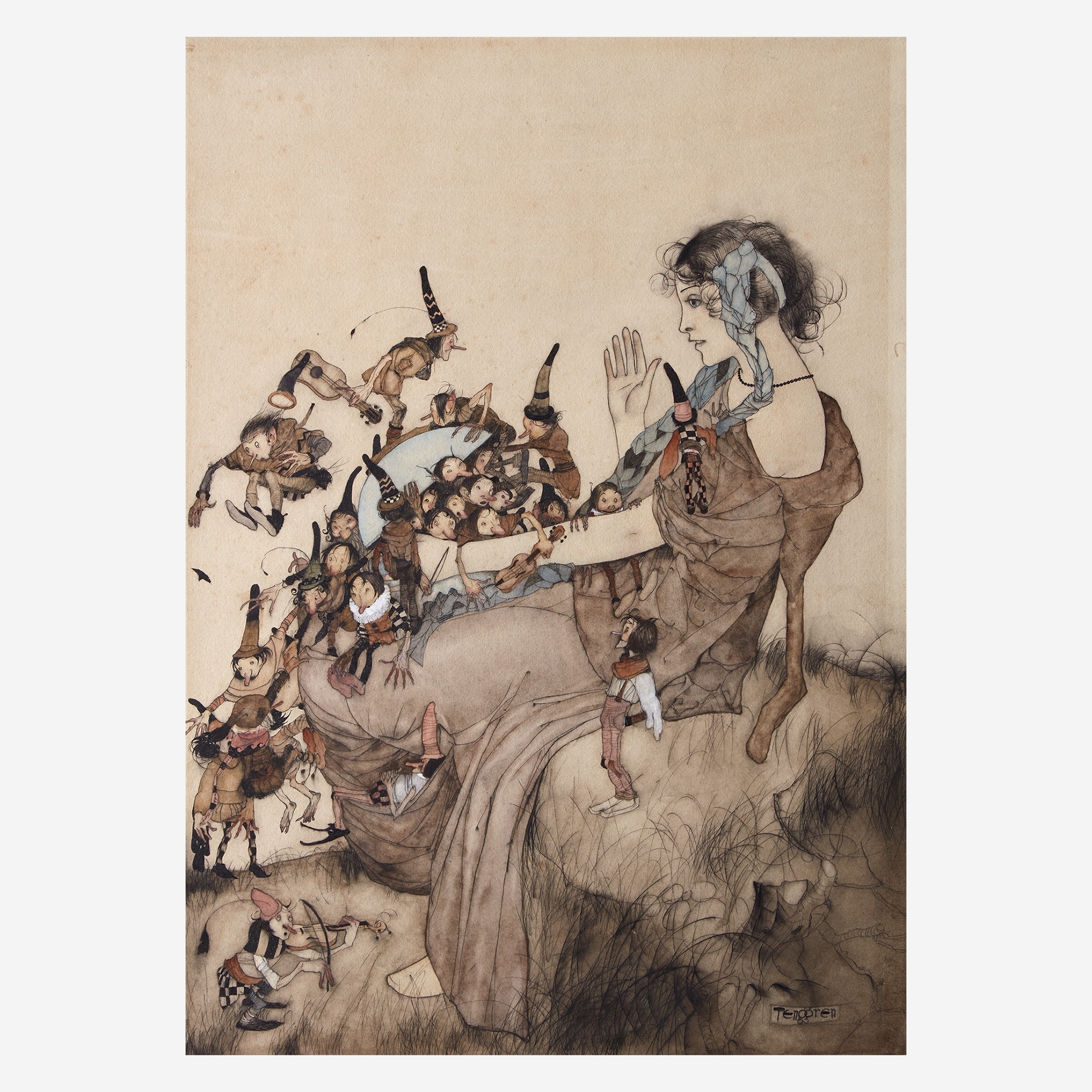 Gustaf Tenggren | Illustration from D'Aulnoy's Fairy Tales (1923 ...