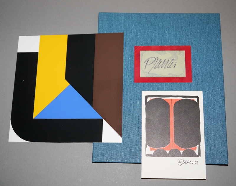 Georg Karl Pfahler | G.K. Pfahler + Künstlerpostkarte (1972) | MutualArt