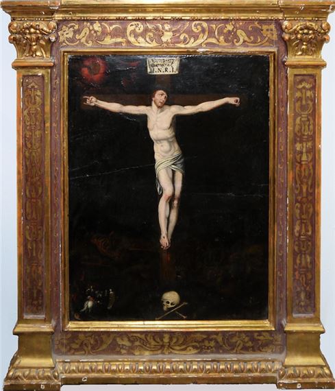 Flemish School, 16th Century | Kreuzigung Christi (1530 - 1540) | MutualArt