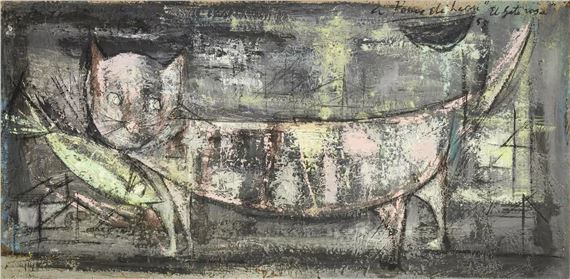 Angel Ponce De Leon | El gato rosa (1955) | MutualArt