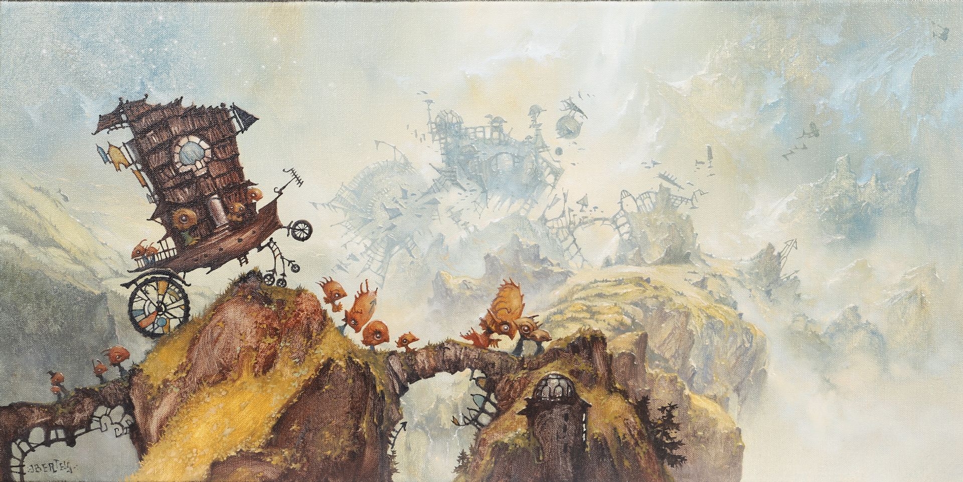 Jef Bertels | Bibliotheek in ballingschap (2008) | MutualArt