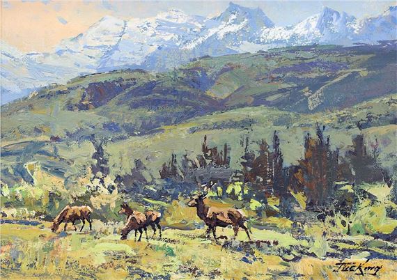 Jack Elmo King | MOUNTAIN ELK | MutualArt
