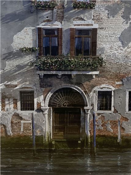 Jonathan Pike | On the Grand Canal, Venice | MutualArt