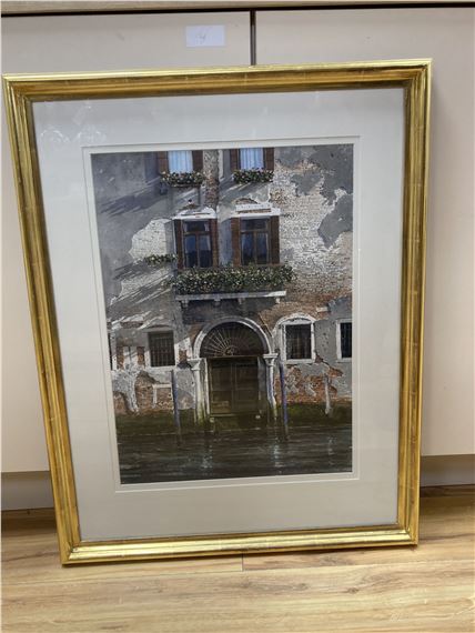 Jonathan Pike | On the Grand Canal, Venice | MutualArt