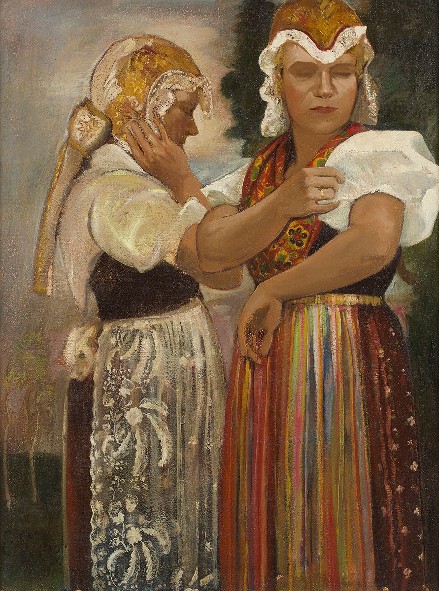 Eugen Spiro | Interior (1930) | MutualArt