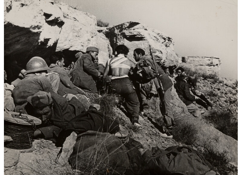 Robert Capa | Spanish Civil War Press Photograph (Circa 1938) | MutualArt