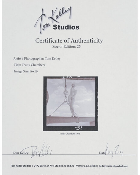 Tom Kelley | Trudy Chambers (1954) | MutualArt