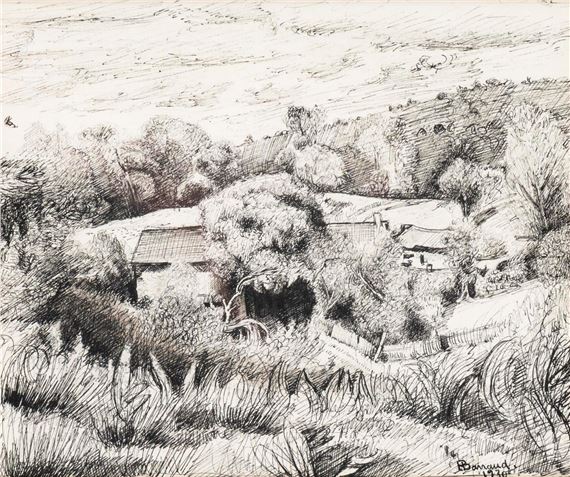 François Barraud | Paysage de Provence (1930) | MutualArt