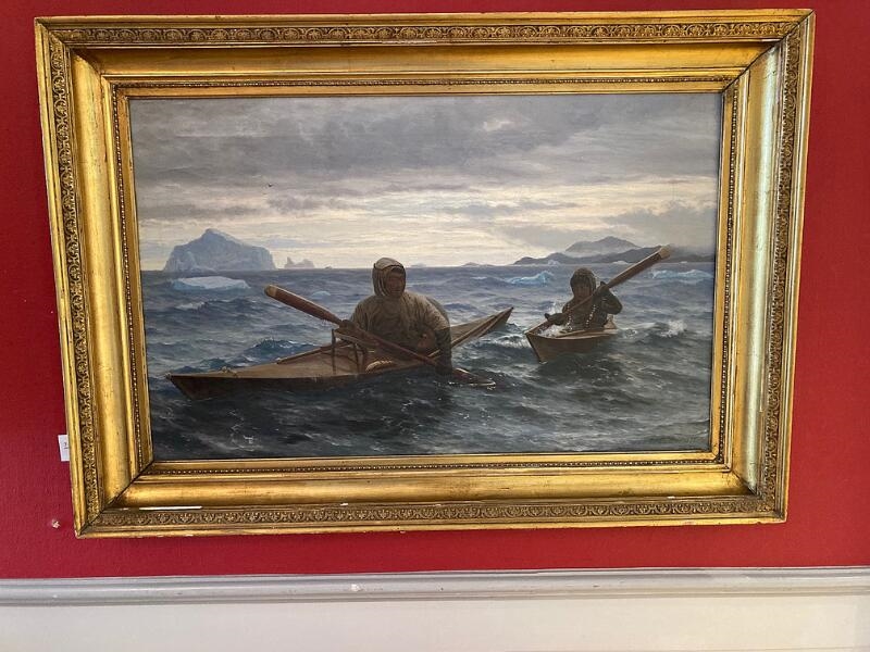 Jens Erik Carl Rasmussen | Father and son on a kayak trip off the ...