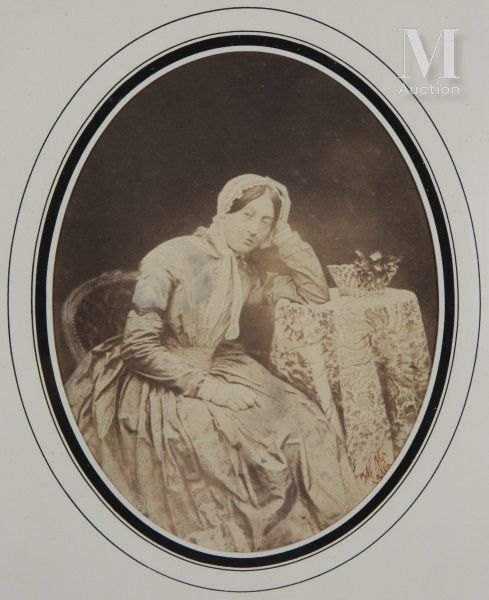 Louis-Adolphe Humbert de Molard | Portrait de Louise (1849) | MutualArt