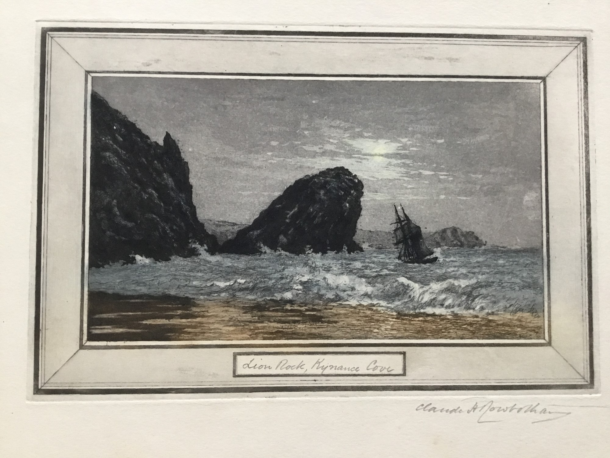 Claude Hamilton Rowbotham | Views of Falmouth Harbour, St Mawes ...