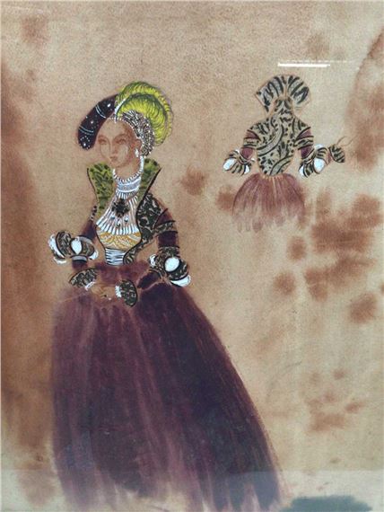 Berkeley Sutcliffe | Costume design for Henry VIII | MutualArt