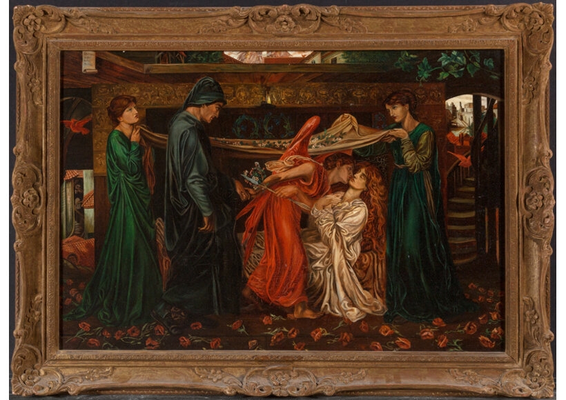Dante Gabriel Rossetti | Dante's dream | MutualArt