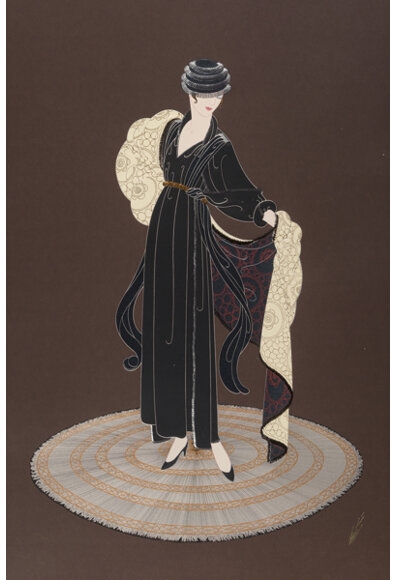 Erté | Winter in Paris | MutualArt