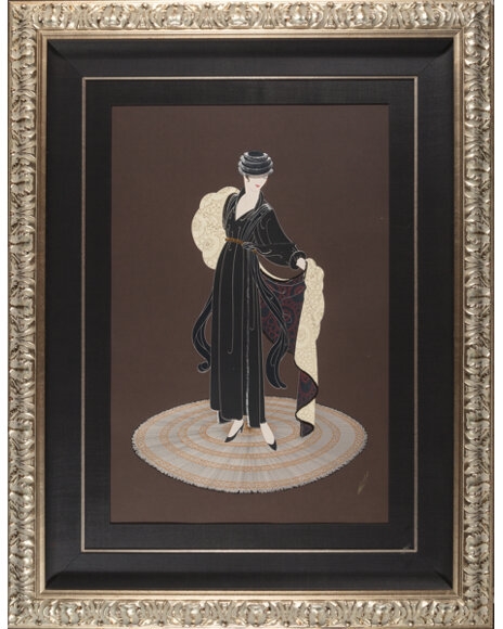 Erté | Winter in Paris | MutualArt