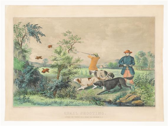 Frances Flora Bond Palmer | Quail Shooting (1852) | MutualArt