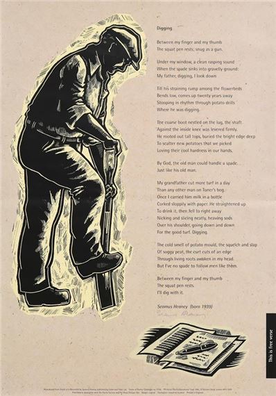 Seamus Heaney | Digging | MutualArt