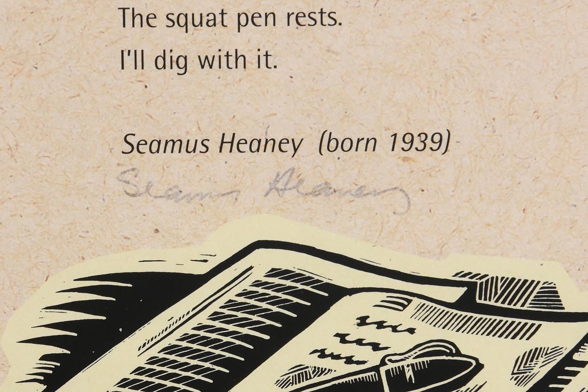 Seamus Heaney | Digging | MutualArt