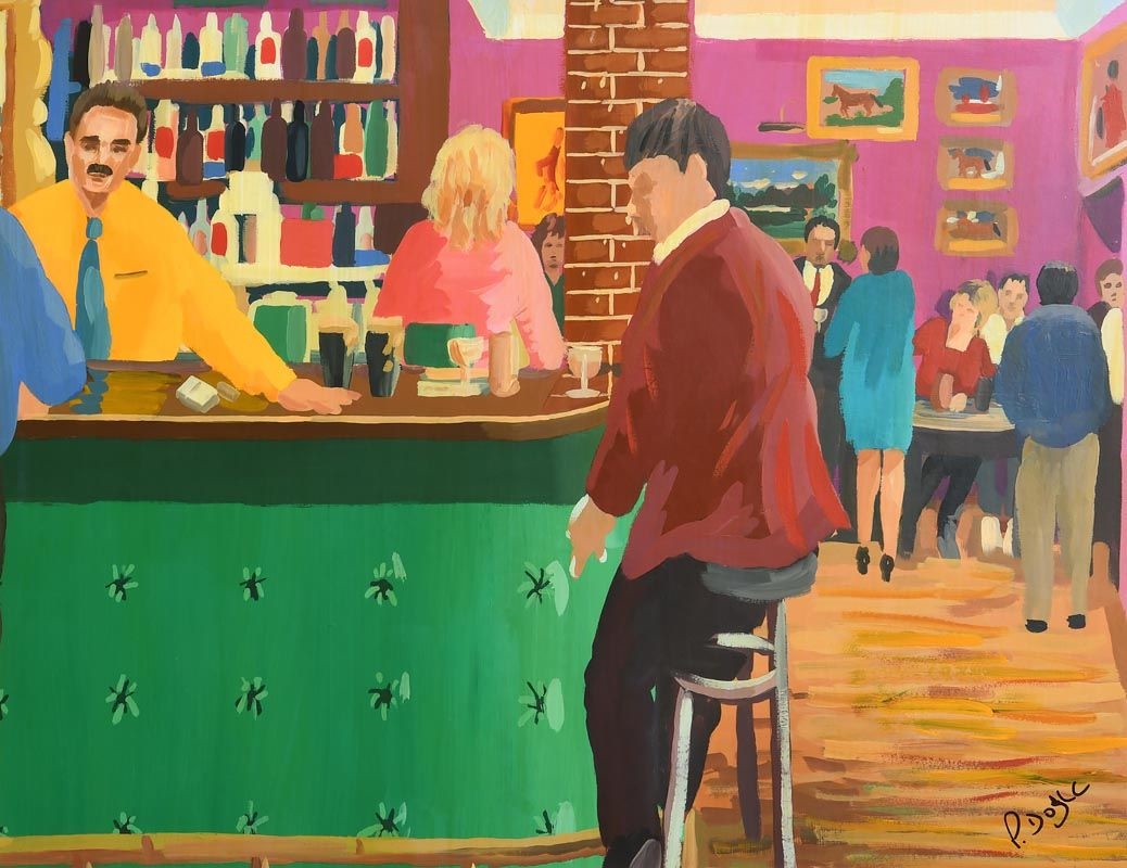 Peter Doyle | At the Bar | MutualArt