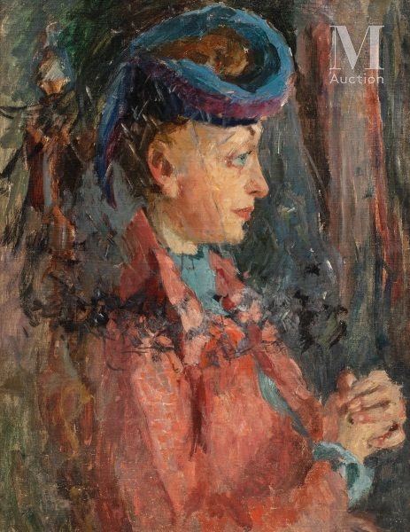 Jacques Chapiro | Portrait de la baronne Alix de Rothschild | MutualArt