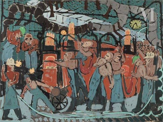 Jacques Chapiro | Les souffleurs de verre | MutualArt