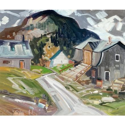 Louis Tremblay | Montagne à Cotton, St-Pascal | MutualArt