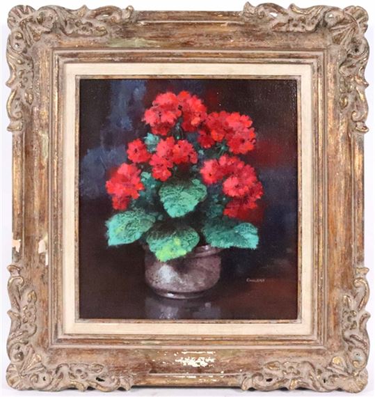 George Englert | Red Flowers | MutualArt