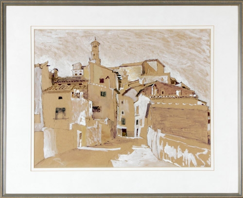 Helmut Oberhauser | Dorf im Süden | MutualArt