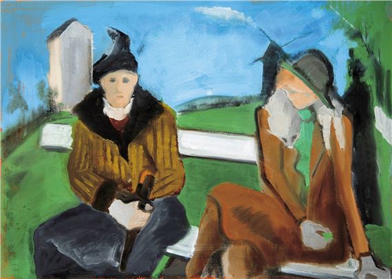 Istvan Farkas | On the hill (1931) | MutualArt