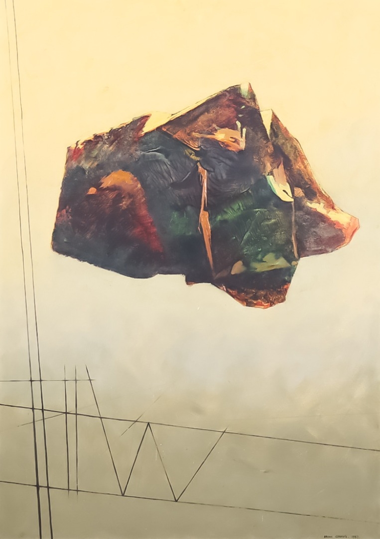 Brian Chugg | Hovering Rock No. 2 (1957) | MutualArt